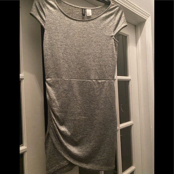 Divided | Dresses | Divided Brand Silver Shiny Bodycon Dress | Poshmark